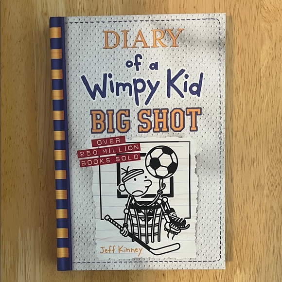 Diary Of A Wimpy Kid | Other | Diary Of A Wimpy Kid Big Shot By Jeff ...